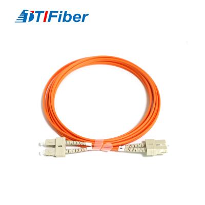 China 3M SC/UPC-SC/UPC Multimode OM1 OM2 Duplex 2.0/3.0 LSZH Fiber Optic Patchcord for sale
