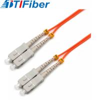 China 3M SC/UPC-SC/UPC Multimode OM1 OM2 Duplex 2.0/3.0 LSZH Fiber Optic Patchcord for sale