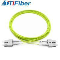 China SC/UPC-SC/UPC 2.0mm SC Duplex Multimode OM5 LSZH 50/125um Optical Fiber Patchcord for sale