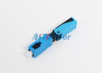 China UPC Precision Ceramic Ferrule SC Fast Fiber Optic Connector for FTTH Drop Cable for sale