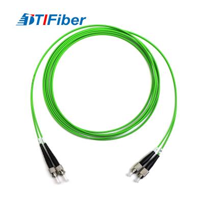 China FC/UPC-ST/UPC Multimode OM5 Duplex 0.9mm/2.0mm/3.0mm LSZH Fiber Optic Patch Cord for sale