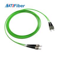 China FC/UPC-ST/UPC Multimode OM5 Duplex 0.9mm/2.0mm/3.0mm LSZH Fiber Optic Patch Cord for sale