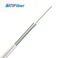 China Ftth Drop Cable GJXH With Steel Wire G652D G657A Indoor 1 / 2 / 4 Core for sale
