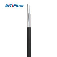 China FTTH Fiber Optic Drop Cable GJYXCH 1 2 4 Core G657A1 G657A2 With Steel Wire for sale