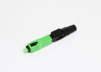 China APC Embedded Fiber Optics Connectors / Lc Simplex Connector For Local Area Network for sale