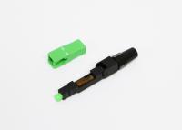 China APC Embedded Fiber Optics Connectors / Lc Simplex Connector For Local Area Network for sale