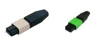 China MPO MTP Optical Fiber Connectors With 8 Core 12 Core 24 Core Lc Single Mode Connector for sale