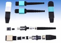 China MPO MTP Optical Fiber Connectors With 8 Core 12 Core 24 Core Lc Single Mode Connector for sale