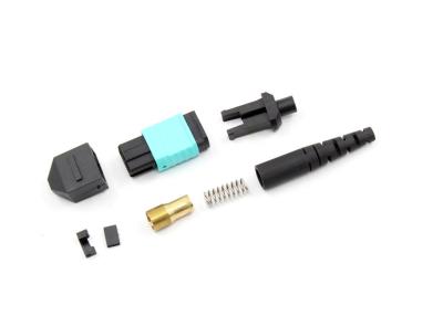 China MPO MTP Optical Fiber Connectors With 8 Core 12 Core 24 Core Lc Single Mode Connector for sale