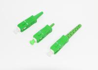 China SM SC FC LC Fiber Connector APC OS1 OS2 Single Mode Fiber Connectors for sale