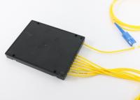 China 1*8 Fiber Optic Plc Splitter With SM FC SC ST LC Fiber Connector for sale