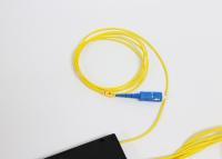 China 1*8 Fiber Optic Plc Splitter With SM FC SC ST LC Fiber Connector for sale