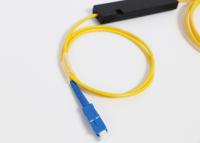 China FBT Fiber Optic Cable Splitter With Single Window , Fiber Optic Coupler 1*2 1*3 1*5 1*6 1*7 for sale
