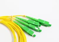 China G657A2 Fiber Optic Splitter For Fiber Optical Sensors , Lc Lc  St St Coupler for sale