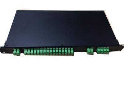 China Rack Mounted Odf Fiber Optic Terminal Box With 2x 16 Fiber Optic Plc Splitter for sale