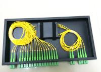 China Rack Mounted Odf Fiber Optic Terminal Box With 2x 16 Fiber Optic Plc Splitter for sale