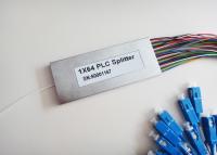 China 1×64 PLC SM Fiber Optic Cable Coupler For FTTP / FTTH / FTTN / FTTC for sale