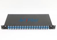 China Duplex Port Fixed 24 Port Lc Fiber Patch Panel / Fibre Termination Box for sale