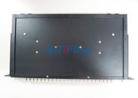 China 1U Height ODF Fiber Optic Patch Panel for SC Multimode FTTH Solution for sale