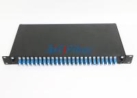 China Sliding Type Fiber Optics Patch Panel Box For LC Fiber Optic Pigtail for sale