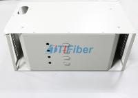 China 72 / 96 Core Fiber Optic Patch Panel with Singlemode Fiber Optic Pigtails for sale