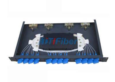 China Fiber Optic Termination Box ODF Box For SC FC LC Fiber Adapters for sale