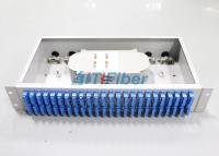 China Fixed Fiber Optic Terminal Box with 48 SC Duplex Port for 256 core Cabinet for sale