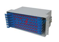 China Aluminium Optical Fiber Patch Panel , SC Simplex 72 Core ODF Box for sale