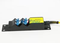 China 4 port Waterproof Fiber Optic Terminal Box for LC Duplex Fiber Adapter for sale