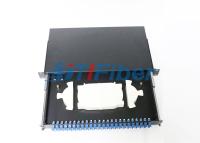 China 12 Duplex Port  Fiber Optic Terminal Box with 19 Inch Standard Structure for sale