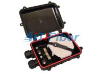 China 12 Core Small Fiber Splice Closure Dome Type For Pressure Testing for sale