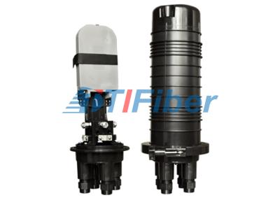 China 96 Core Dome Fiber Optic Splice Closure for CATV / FTTH Network for sale