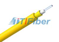 China Simplex Fiber Optic Cable Outdoor Singlemode PVC Jacket For Data Communication for sale