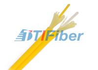 China Simplex Fiber Optic Cable Outdoor Singlemode PVC Jacket For Data Communication for sale