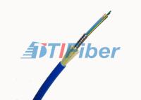 China Single Mode Fiber Optic Cable , Armored Fiber Cable Indoor With LSZH / Steel Tube for sale