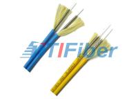China Single Mode Fiber Optic Cable , Armored Fiber Cable Indoor With LSZH / Steel Tube for sale
