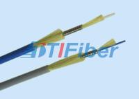 China Single Mode Fiber Optic Cable , Armored Fiber Cable Indoor With LSZH / Steel Tube for sale