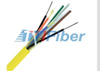 China Bundle 12 Core Optical Fiber Cable 0.9mm Flame - Retardant For CATV for sale