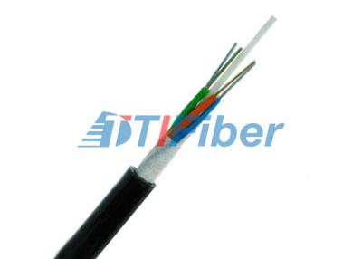 China High Strength Fiber Optic Wire OM3 / OM4 With Black MDPE / HDPE Outer Jacket for sale