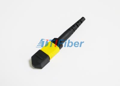 China OS2 Ribbon Single Mode Fiber Optic Cable MTP / MPO Optic Connector for sale