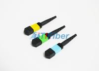 China OS2 Ribbon Single Mode Fiber Optic Cable MTP / MPO Optic Connector for sale