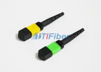 China 12 Core MPO / MTP Fiber Optic Connector for Fiber Patch Panel for sale