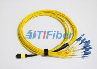 China Fan – Out 8 Core Single Mode MTP / Mpo Trunk Cable Fiber Patch Cord for sale