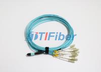 China MPO - SC / LC Female And Male Type MTP / MPO Fiber Jumper Cables for sale