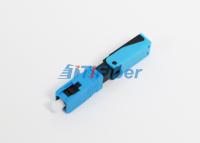 China SC 50um / 62.5um FTTH Network Fiber Fast Connector High Return Loss for sale