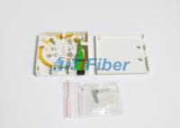 China Fiber Optic Terminal Box 0.9mm Fiber Pigtail for Cat 5 / Cat 6 Cable for sale