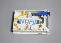 China FTTH 86 Type Optical Termination Box With  2 Port Inlet / Outlet for sale