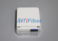 China SC Duplex Wall Mounted Fiber Optic Terminal Box for SM Fiber for sale