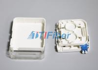 China Indoor Fiber Optic Terminal Box With LC Duplex Fiber Optic Adapters , Optical Splitter Box for sale