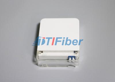 China Indoor Fiber Optic Terminal Box With LC Duplex Fiber Optic Adapters , Optical Splitter Box for sale